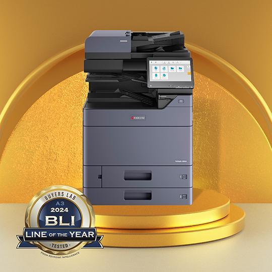Our A3 line won gold at the BLI Awards | Kyocera
